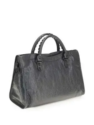 Balenciaga Le City Medium Leather Handbag