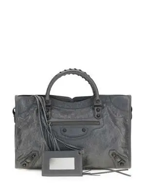 Balenciaga Le City Medium Leather Handbag - Multicolor