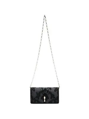 CHRISTIAN LOUBOUTIN Bwttina Satin Clutch - Multicolor