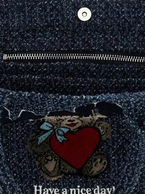 GANNI Small 'bear' Shopping Bag