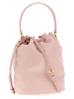 Prada Duet' Bucket Bag - Pink