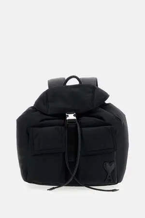 AMI Paris Small Flap Backpack Marcel - Multicolor