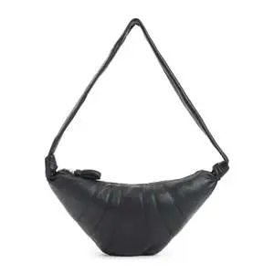 LEMAIRE Medium Croissant Shoulder Bag - Black