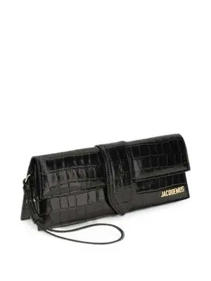 Jacquemus Le Bambino Clutch With Crocodile Effect