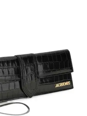 Jacquemus Le Bambino Clutch With Crocodile Effect