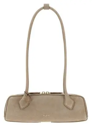 Alaïa Dove Grey Nabuk Teckel Shoulder Bag