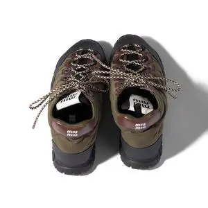 Miu Miu Tyre Technical Fabric Sneakers