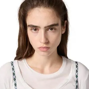 Miu Miu Plaid Top