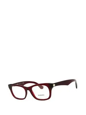 Burberry Rectangle-frame Glasses - Red