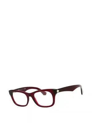Burberry Rectangle-frame Glasses - Red