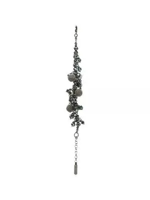 Peserico Beaded Charm Bracelet - Grey