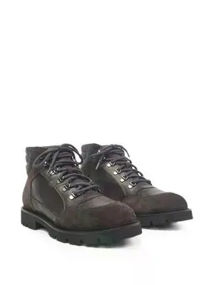 Peserico Panelled Lace-up Boots