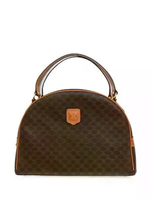 Celine 1990-2000s Macadam Tote Bag - Brown