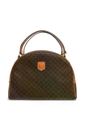 Celine 1990-2000s Macadam Tote Bag - Brown