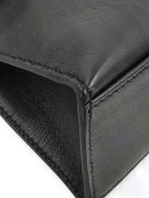 Hermès 2018 Swift Kelly Pochette Tote Bag - Black