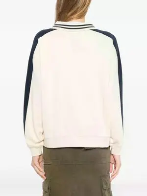 AGNES B. Half-zip Sweatshirt