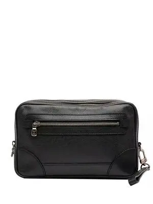 LOUIS VUITTON 2008 Taiga Neo Pavel Clutch Bag - Black