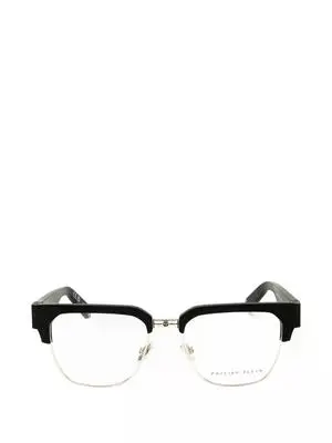 Philipp Plein Browline-frame Glasses - Black