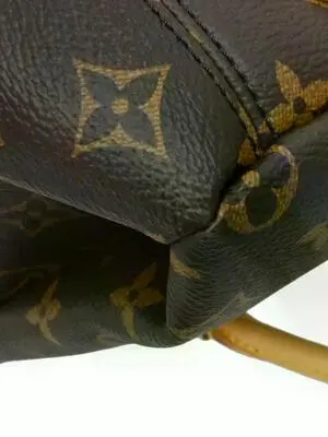 LOUIS VUITTON 2014 Monogram Pallas Tote Bag - Brown