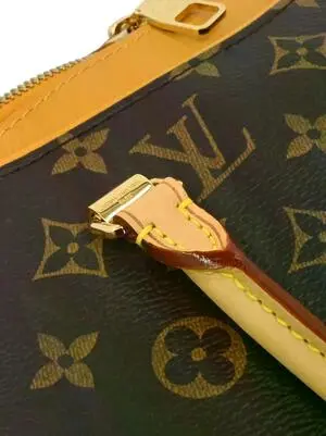 LOUIS VUITTON 2014 Monogram Pallas Tote Bag - Brown