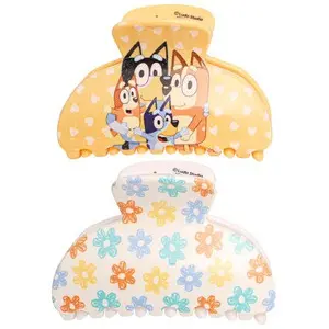 BLUEY Hair Clips 2-piece Set Official License - Yellow