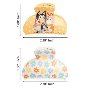 BLUEY Hair Clips 2-piece Set Official License