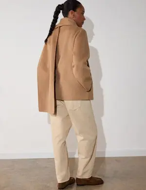 Whistles Double Faced Scarf Coat