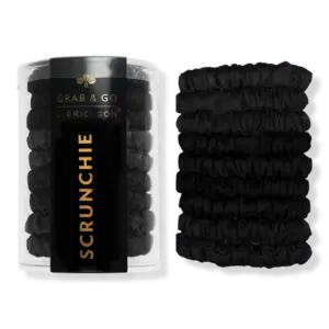 L. Erickson Grab & Go Scrunchie Tube - Black