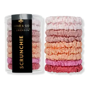 L. Erickson Grab & Go Scrunchie Tube - Bubblegum