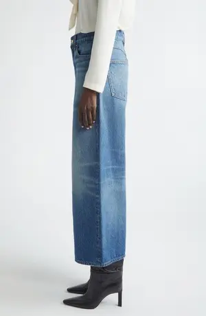 St. John High Waist Wide Leg Jeans