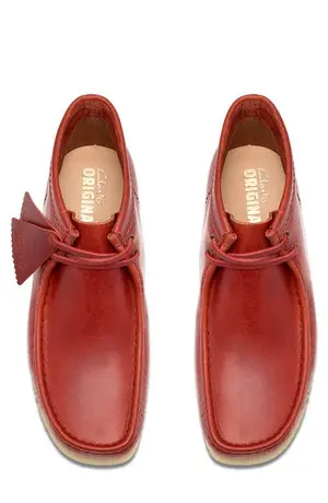 Clarks Wallabee Boot - Brick Red