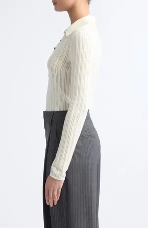 Maria Mcmanus Thermal Merino Wool Polo