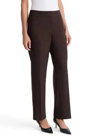KASPER Straight Leg Ankle Pants