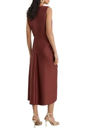 REISS Mabel Ruffled Dress