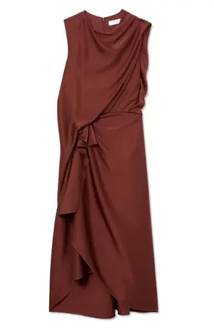 REISS Mabel Ruffled Dress