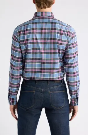 Johnnie-o Angeles Plaid Button-up Shirt