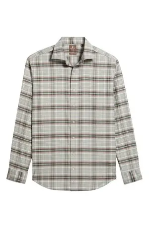 Johnnie-o Lone Cypress Plaid Long Sleeve Button-up Shirt