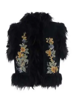 Fendi Gilet Panno + Floral - Multicolor