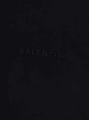 Balenciaga Balloon Hoodie In Heavy Molleton