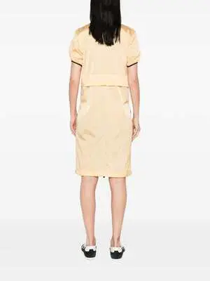 Marni Zip-front Dress With Drawstring Waist
