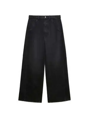 Marni Oversized Carpenter Jeans - Black