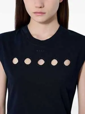 Marni Sleeveless Tank Top With Cut-outs