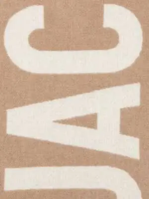 Jacquemus Fringed Scarf With Intarsia Logo