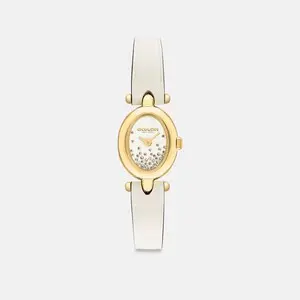 COACH Mini Sammy Watch, 18mm X 22.5mm - Chalk
