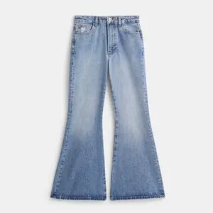 COACH Restored Denim Boot Cut Jeans