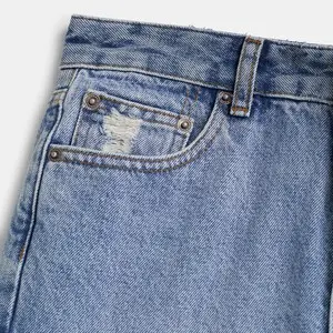 COACH Restored Denim Boot Cut Jeans