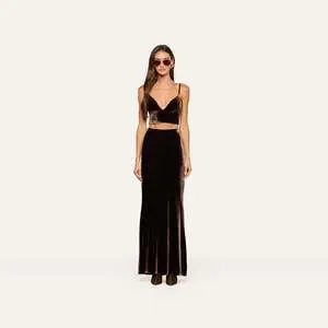 L'Agence Aislin Velvet Bralette