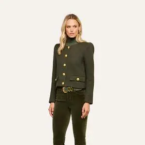 L'Agence Zell Tweed Jacket