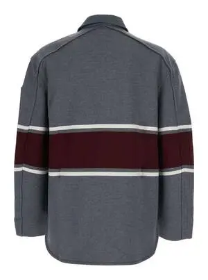 Bottega Veneta Collo Polo In Felpa Mega Riga