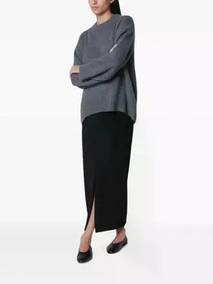 LISA YANG Noor Ribbed-trim Sweater